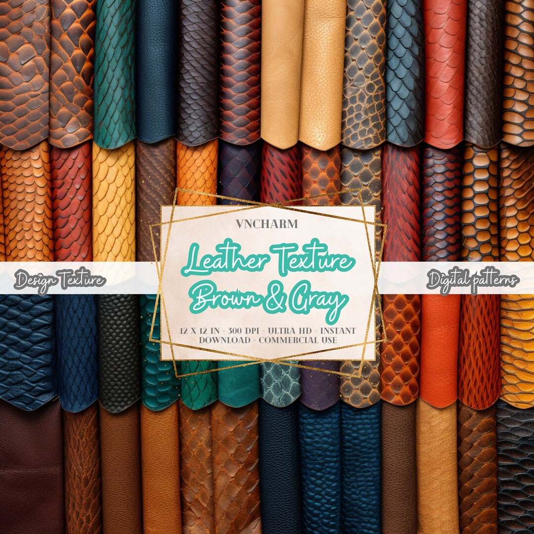 70+ Seamless Leather Texture Neutral Colors (4K, Ultra HD, 4096 X 4096 ...