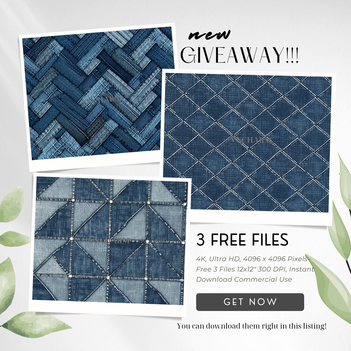80+ Seamless Denim Inspired Repeat Pattern (4K, Ultra HD, 4096 X 4096 ...