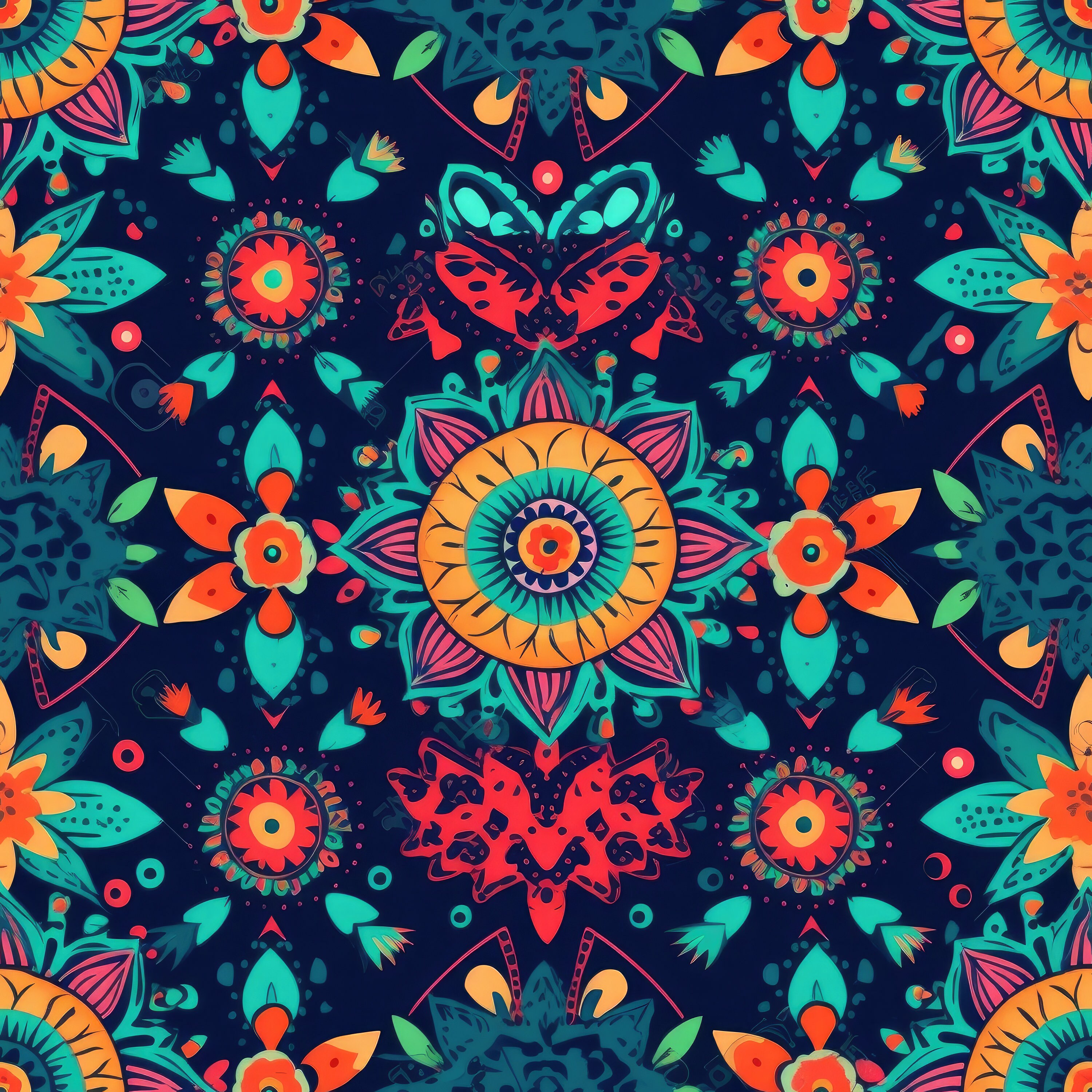 Batiks Art: 50 Batik Art Print Seamless & Non-seamless Pattern 4K ...