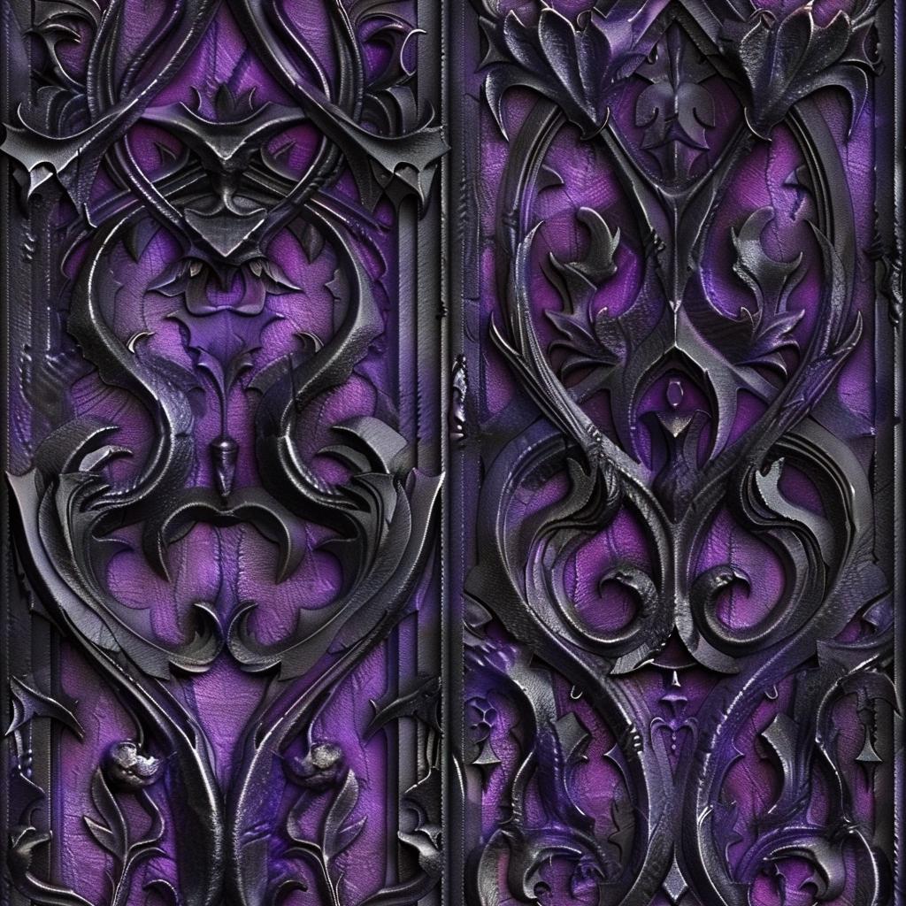 Purple Gothic Wallpaper