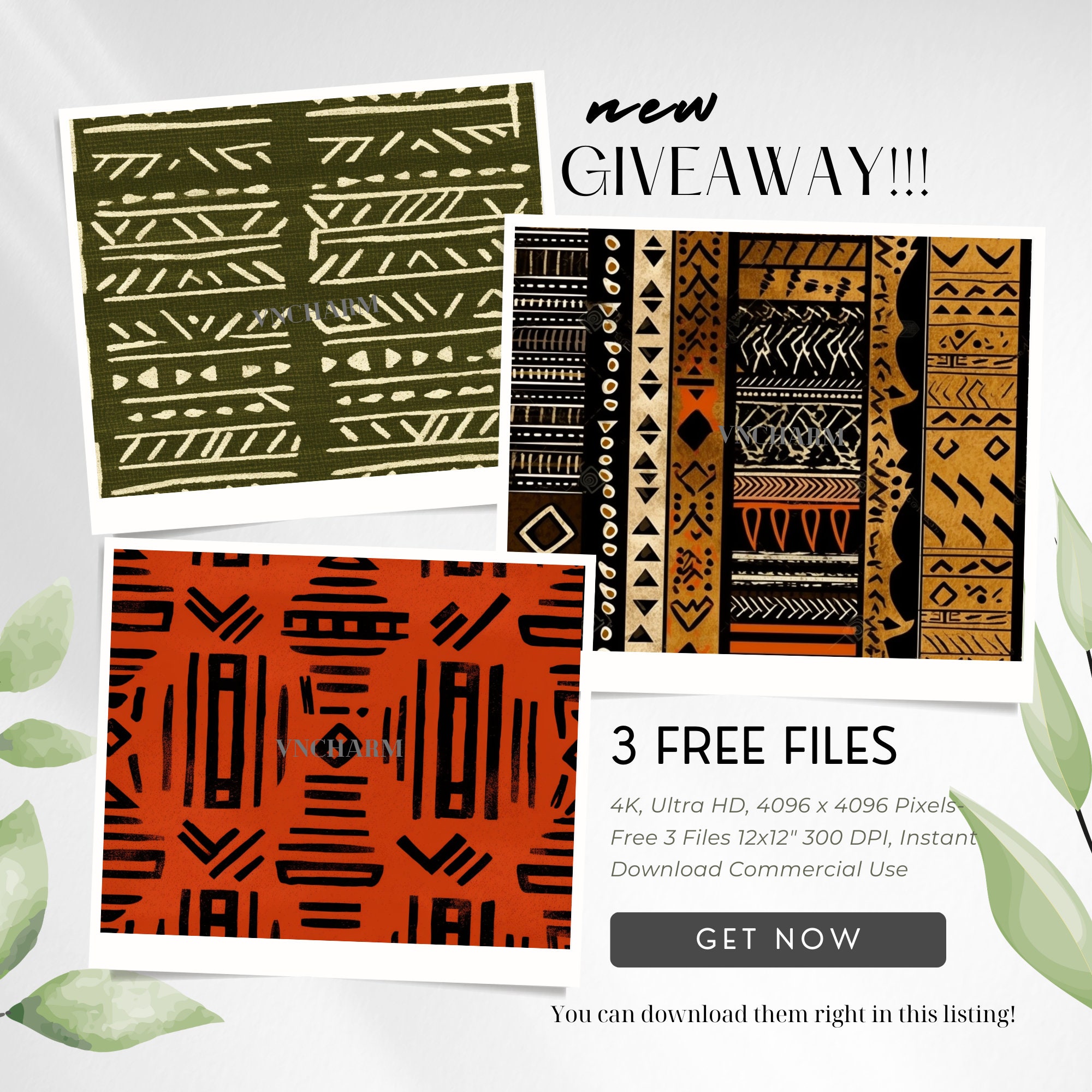 65+ Seamless African Colorful Mud Cloth Pattern (4K, Ultra HD, 4096 X ...