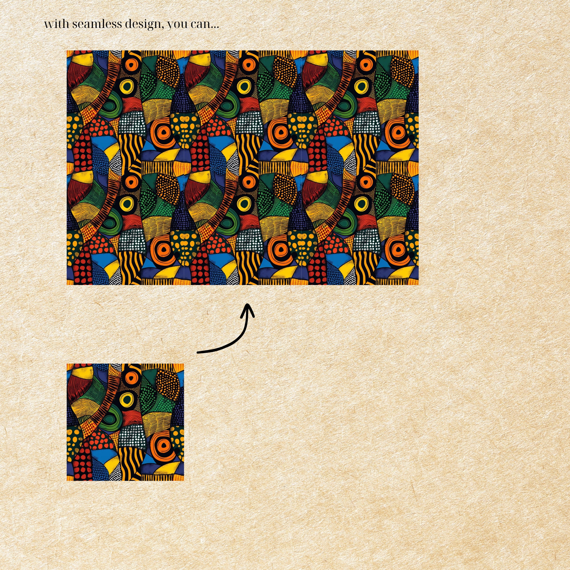 16 Africa Quilting Seamless & Non-seamless Pattern 4K, Ultra HD, 4096 X ...