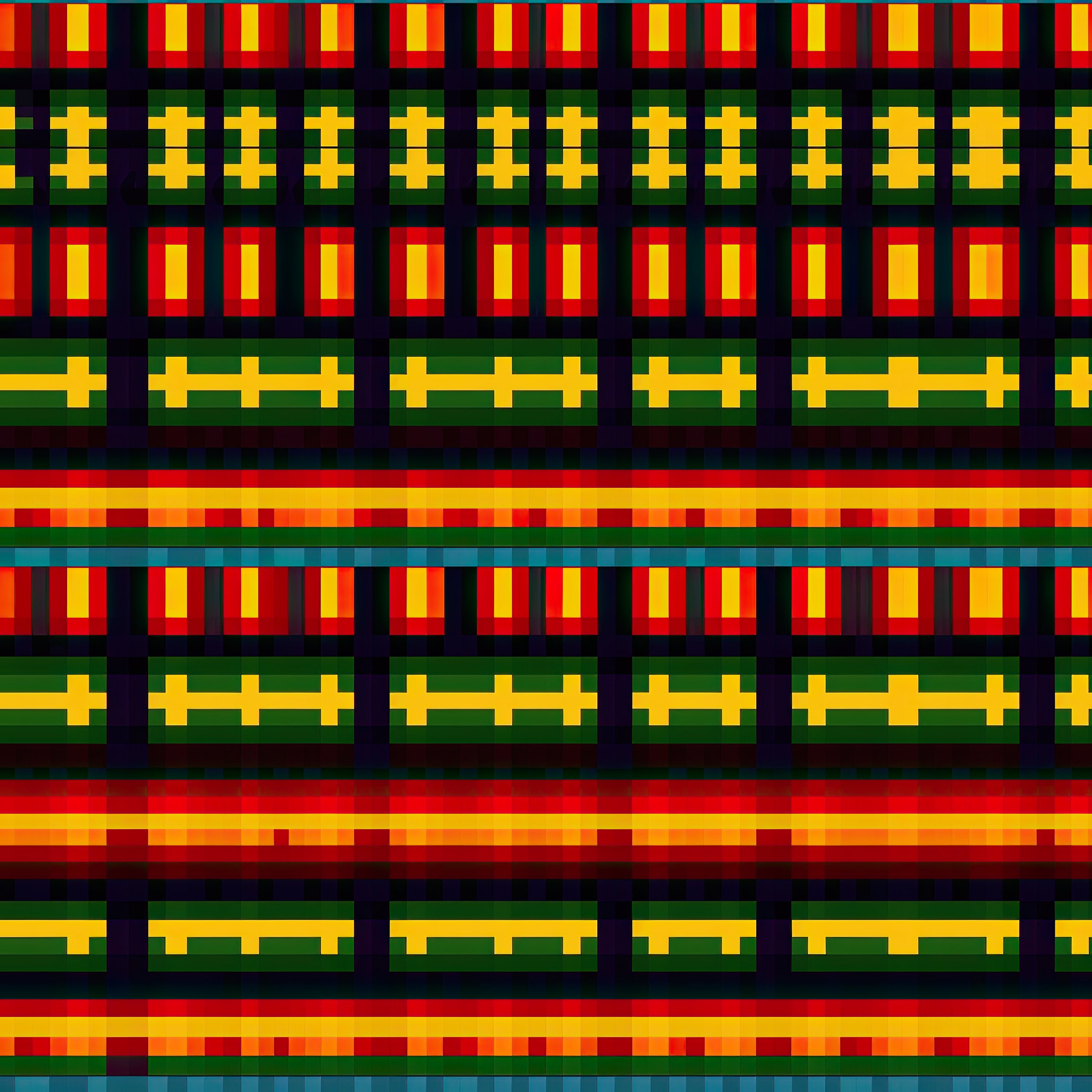 100+ Kente Cloth Print Seamless Pattern (4K, Ultra HD, 4096 X 4096 Px ...