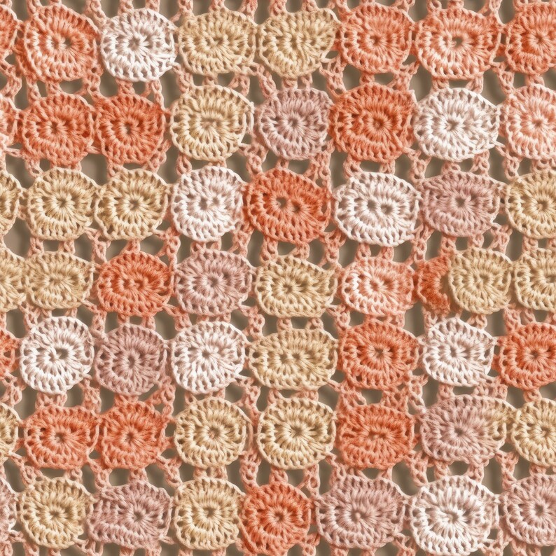 110 Seamless Crochet Pattern Digital Paper Pack 4K, UHD, 4096 X 4096 ...