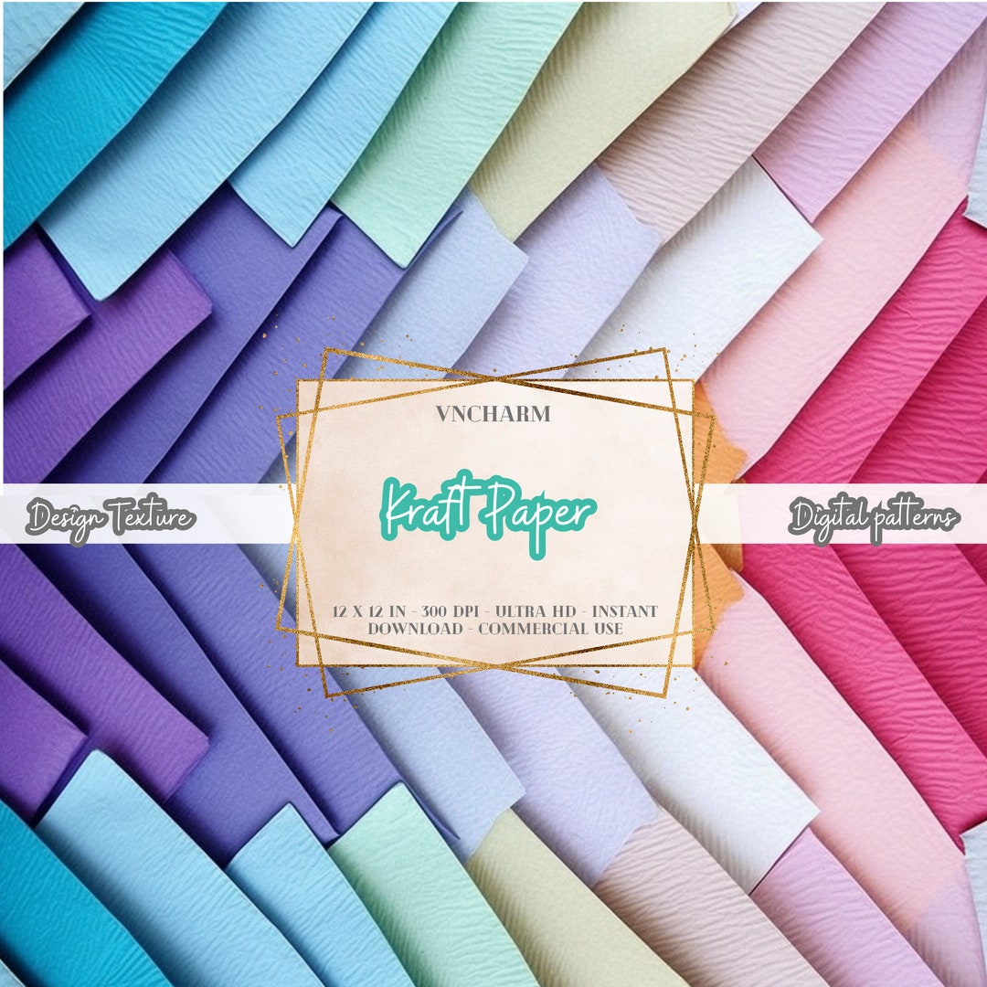 90 Colored Paper Textures, 4K, Ultra HD, 4096 X 4096 Px, 12x12 300 Dpi ...