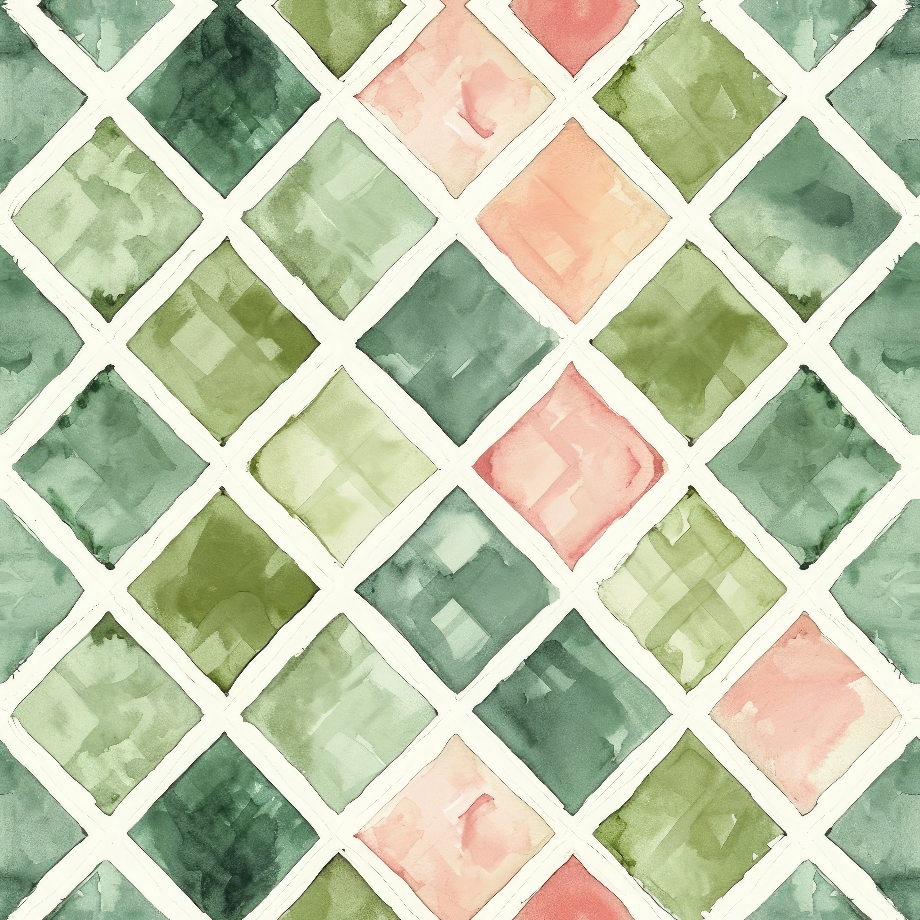 30 Argyle Seamless & Non-seamless Pattern 4K, Ultra HD, 4096 X 4096 Px ...