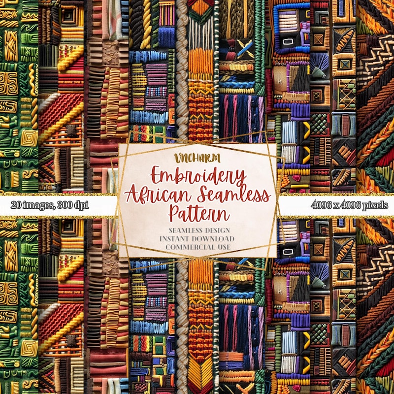 Geometric Embroidery - Etsy