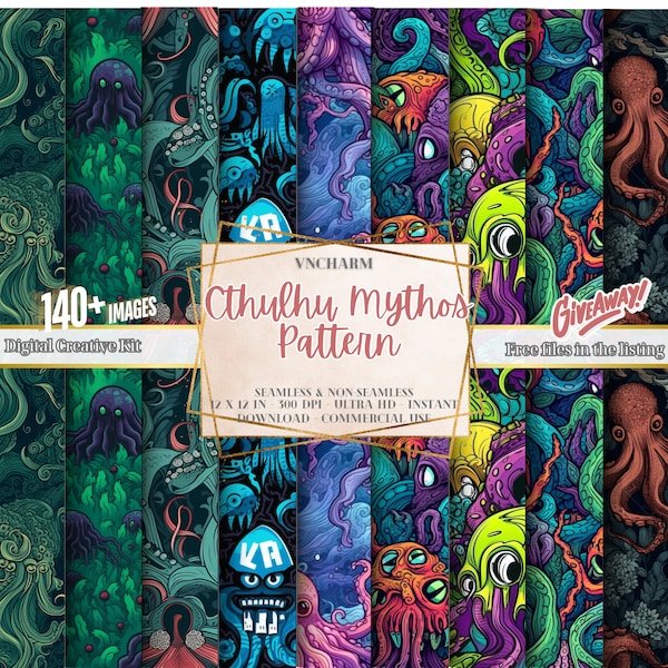 Cthulhu Pixel Art - Etsy Canada