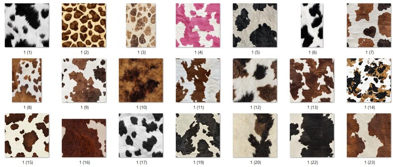 20+ Seamless Cow Hide Pattern -4K, Ultra HD, 4096 X 4096 Px, 12x12" 300 ...