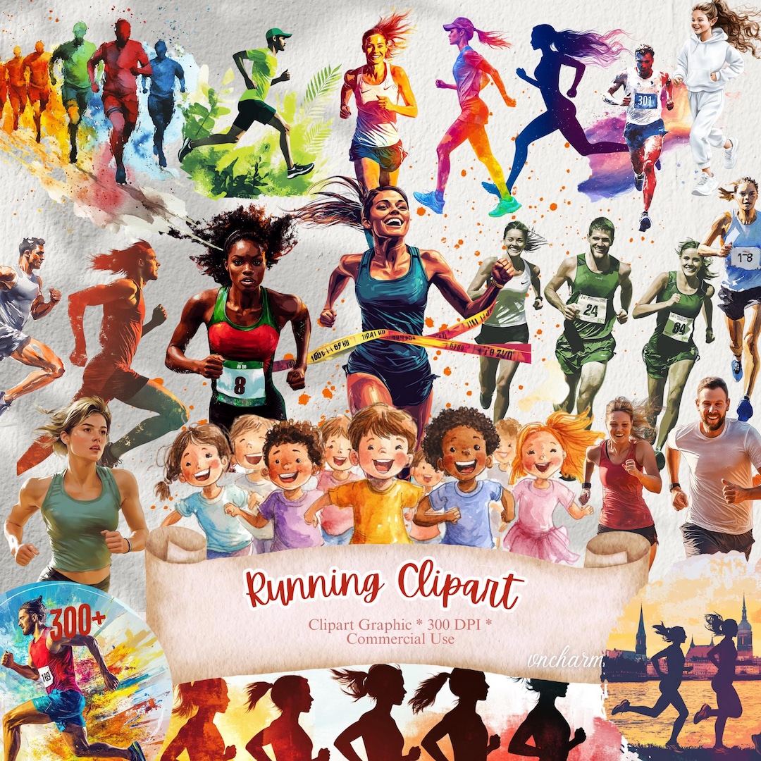 300+ Running Clipart | Running Png, Runner Clipart, Exercise, Athletics ...