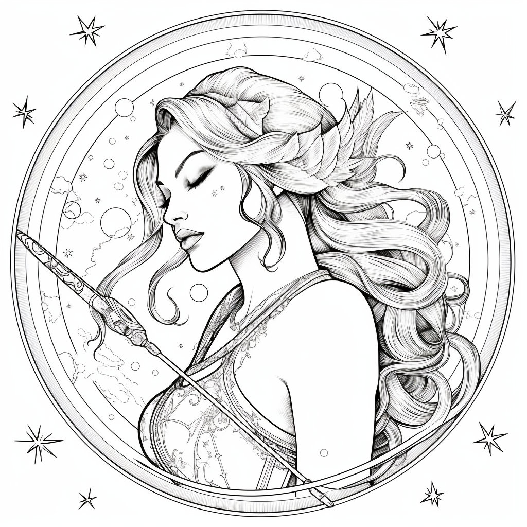 240 Astrology Coloring, Zodiac Signs Coloring Pages, Adult Coloring ...