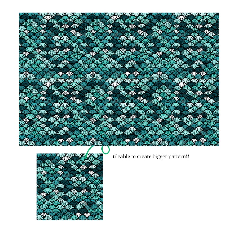 70 Seamless Fish Scale Digital Paper Packdigital Papers 12x12 300 Dpi ...