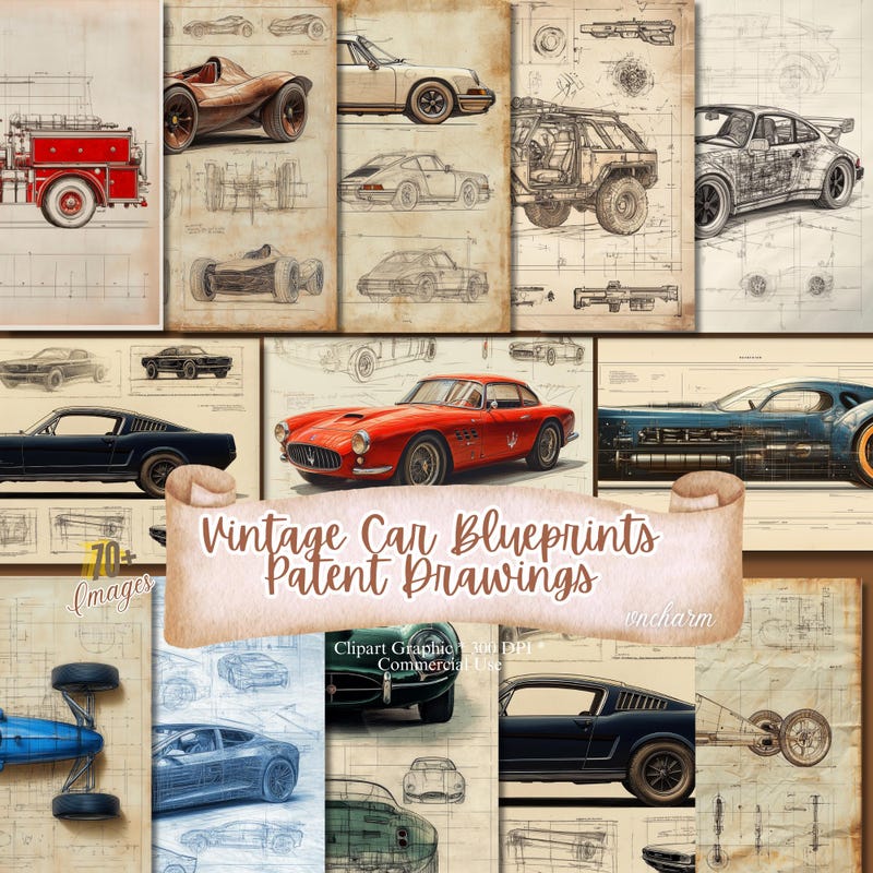 Old Home Blueprint - Etsy