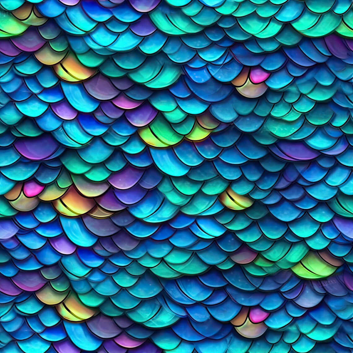 70 Seamless Fish Scale Digital Paper Packdigital Papers 12x12 300 Dpi ...