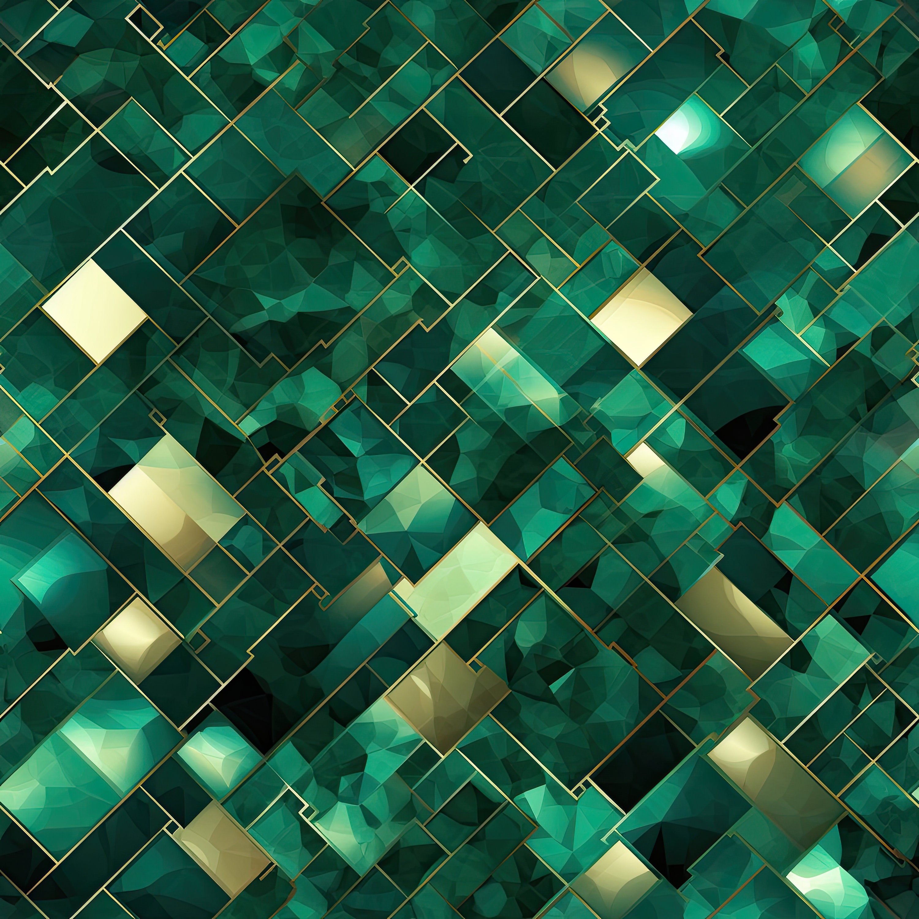 100 Seamless Emerald Green Digital Paper Packdigital Papers - Etsy