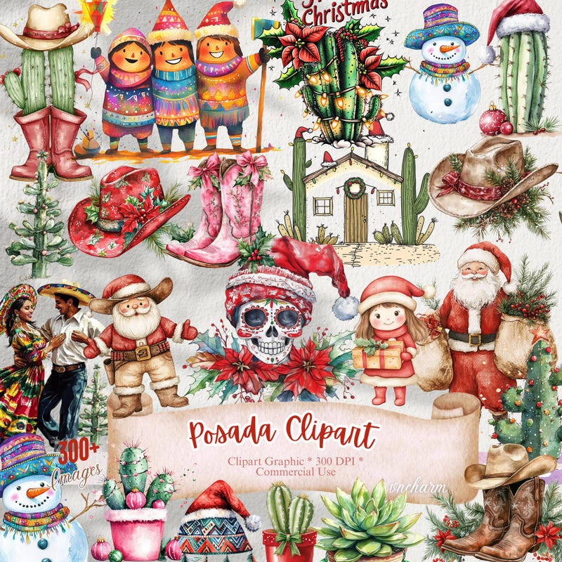 Las Posadas Clipart - Etsy