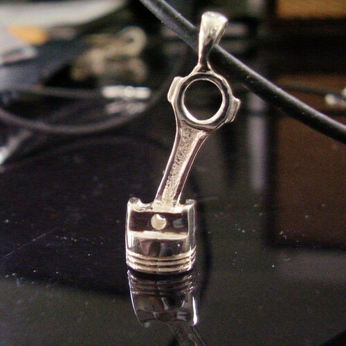 Handmade Piston Pendant Charm Automotive Car Jewelry Engine - Etsy