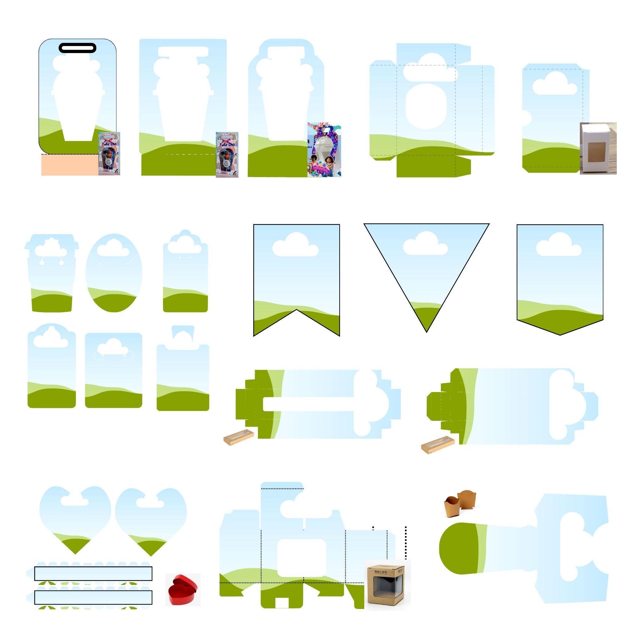Canva Packaging Templates: 700+ Pages Mega Bundle (digital Download) - Etsy
