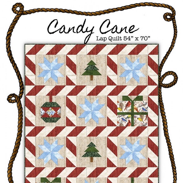 Candy Cane Quilt Pattern - Etsy