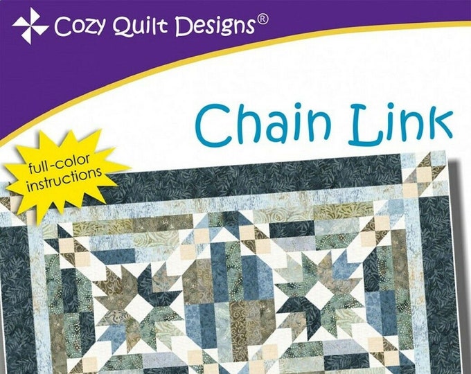 Chain Link Quilt Pattern by Cozy Quilt Designs - Etsy