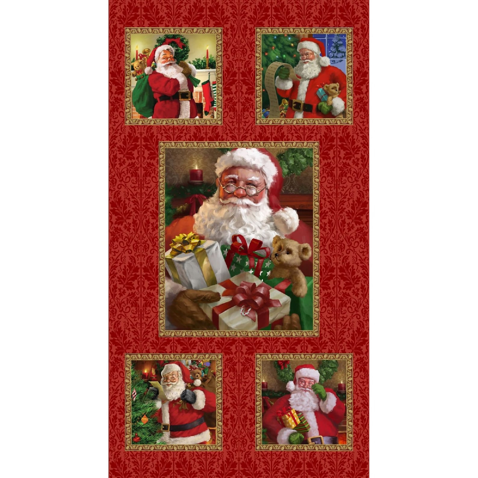 Christmas Legend "santa" Panel by Henry Glass - Etsy
