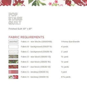 Pop Stars Quilt Pattern by Basic Grey - Etsy