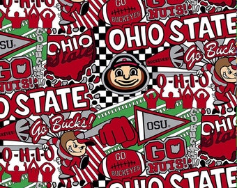 Ohio State Buckeye Garden Flags - Etsy