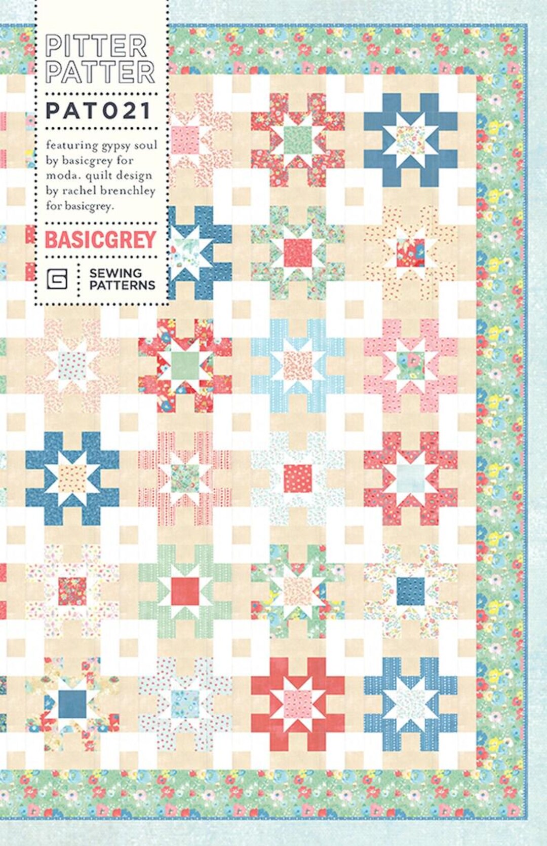 Pitter Patter Quilt Pattern by Basic Grey - Etsy