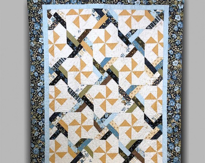 Almost Alone Star Quilt Pattern by Cozy Quilt Designs - Etsy