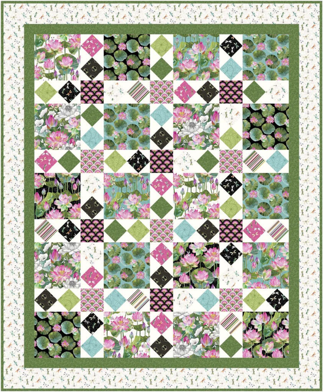 Trail Markers Quilt Pattern by Bound to Be Quilting-layer Cake Friendly ...