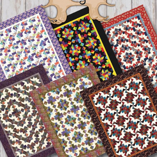 Antler Quilt Pattern - Etsy