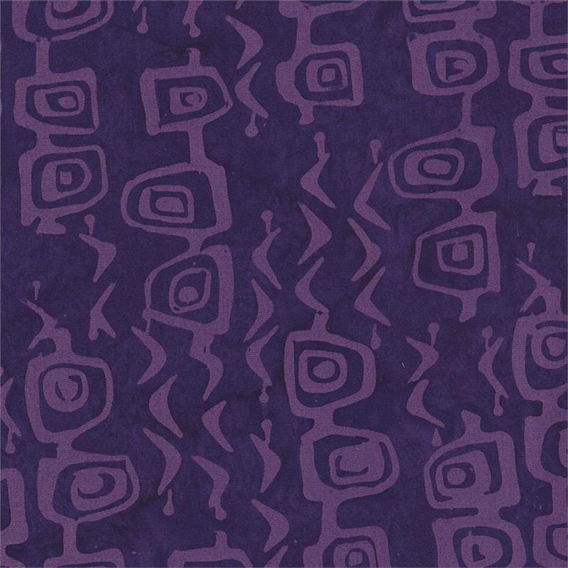 Purple Batik Fabric - Etsy