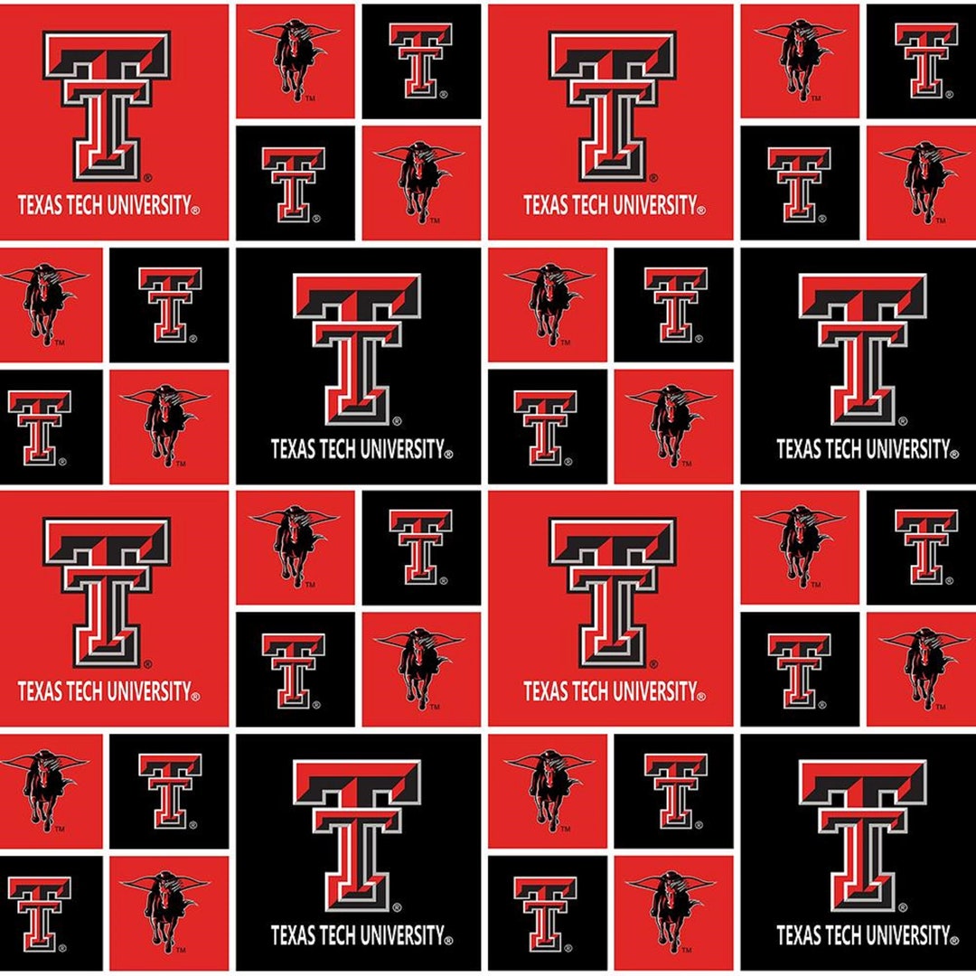 Texas Tech University Blocks-sykel Enterprises-bty - Etsy