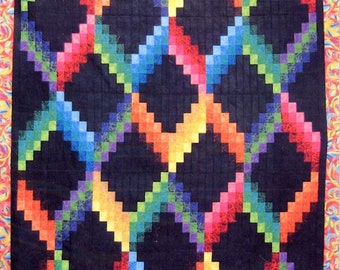 Color Falls Quilt Quilting and Sewing Pattern, From Cozy Quilt Designs ...
