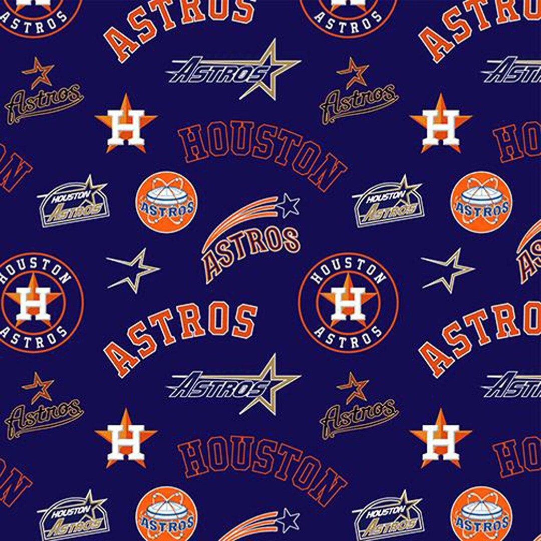 Houston Astros Logos-through the Years-fabric Traditions-bty - Etsy