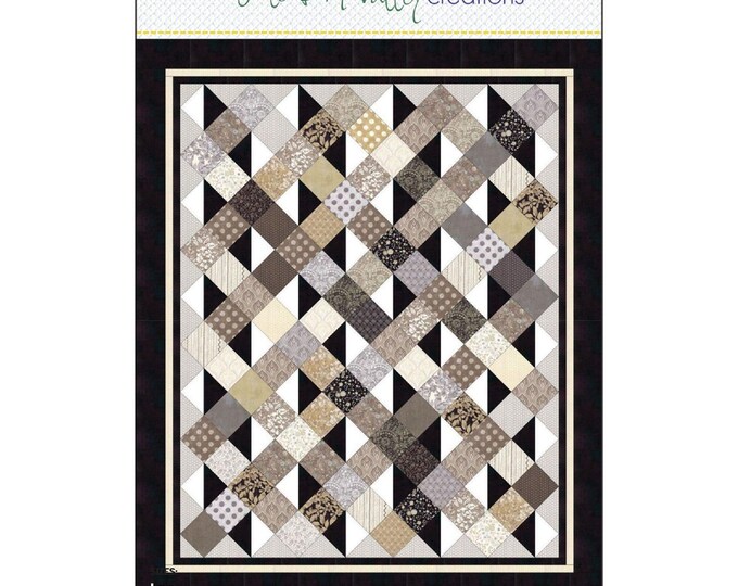 Simply Serene Quilt Pattern by Pleasant Valley Creations-4 Sizes Incl ...
