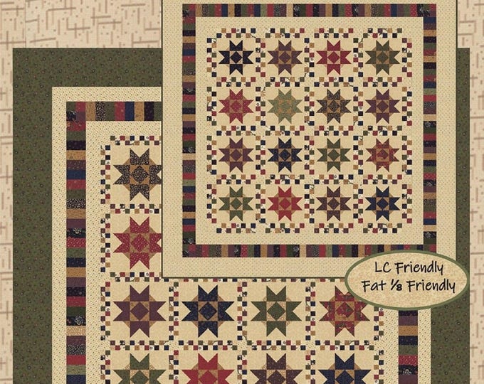 Cobblestone Stars Quilt Pattern by Kansas Trouble Quilters - Etsy