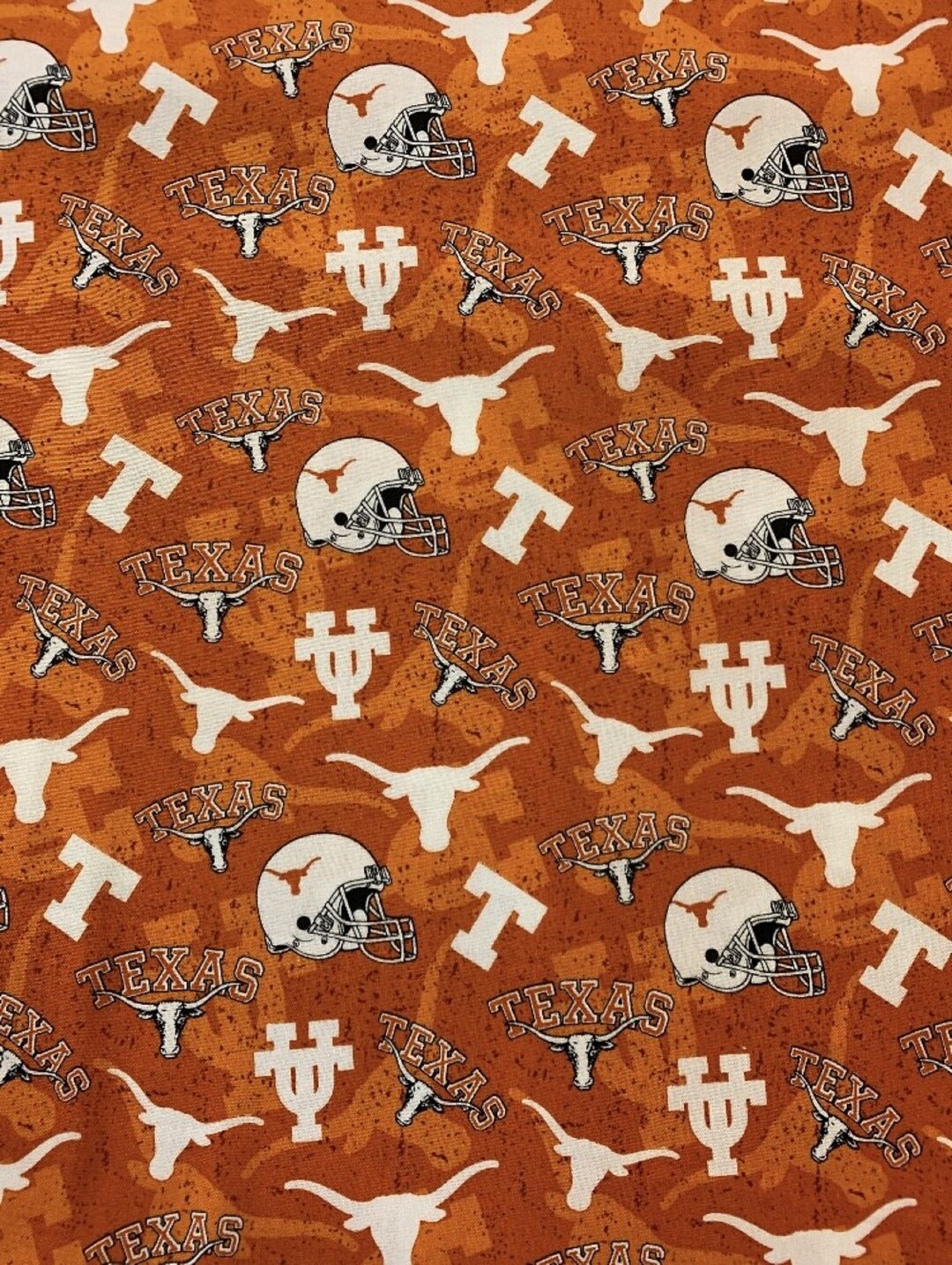 UT Longhorns Tone on Tone-sykel Enterprises-fat Quarter - Etsy