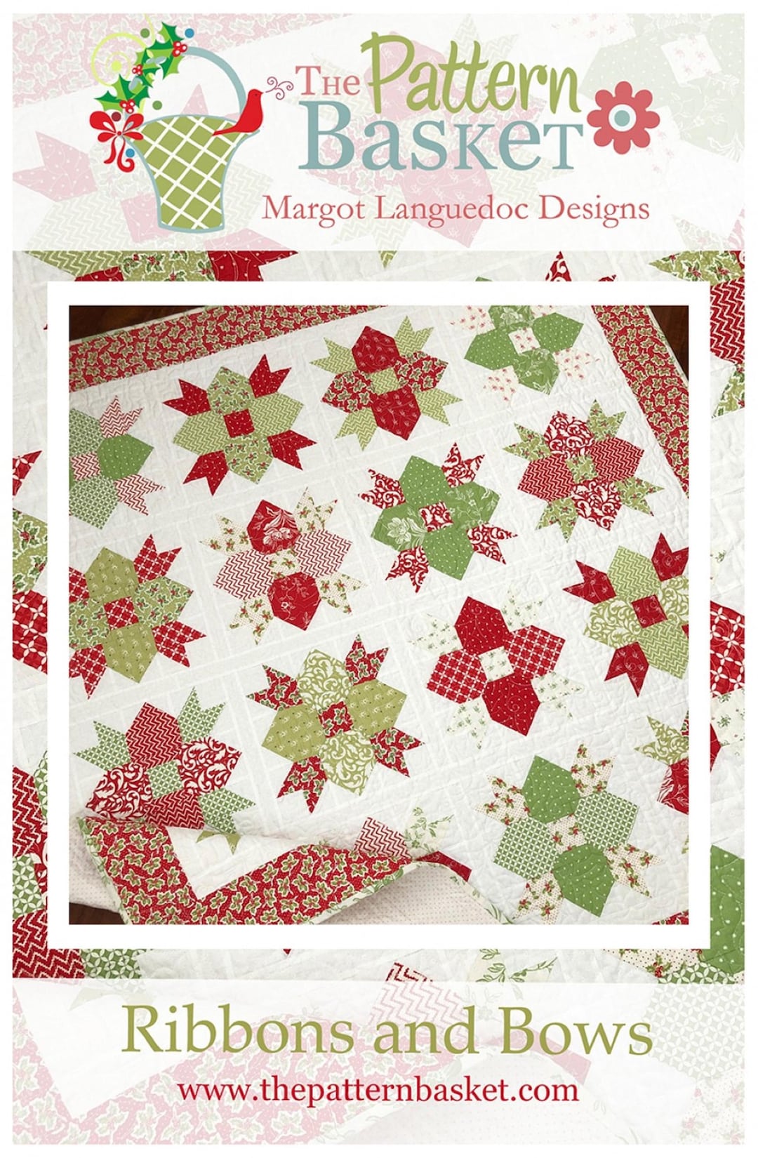 Ribbons and Bows Quilt Pattern by the Pattern Basket - Etsy