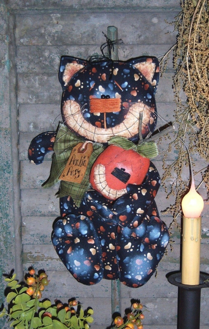 Punkin Puss Pattern 122 by Patti's Ratties - Etsy
