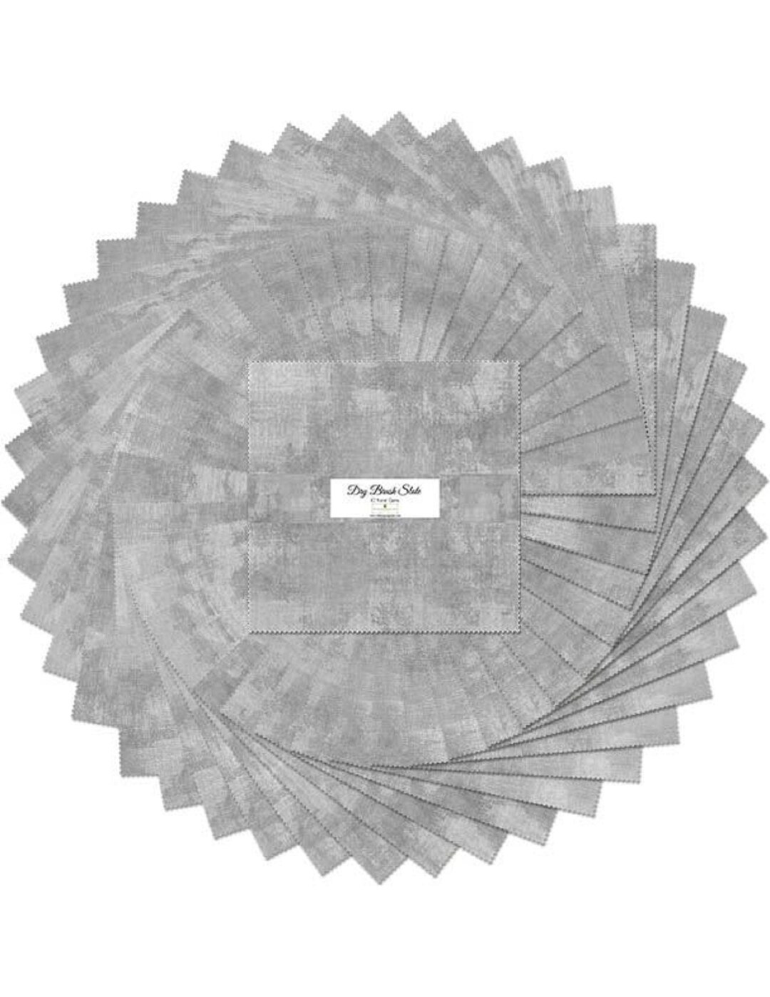 Layer Cake-dry Brushed Slate-40 10 Inch Squares-wilmington Prints - Etsy