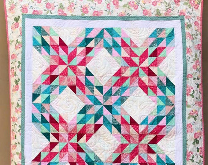 Cobblestone Stars Quilt Pattern by Kansas Trouble Quilters - Etsy