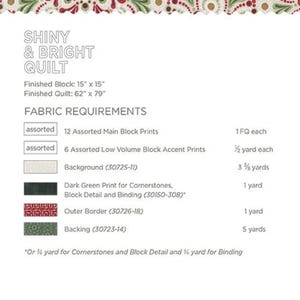 Shiny& Bright Quilt Pattern by Basic Grey - Etsy