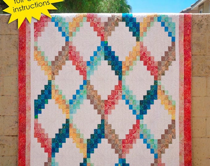 Color Falls Quilt Pattern by Cozy Quilt Designs - Etsy
