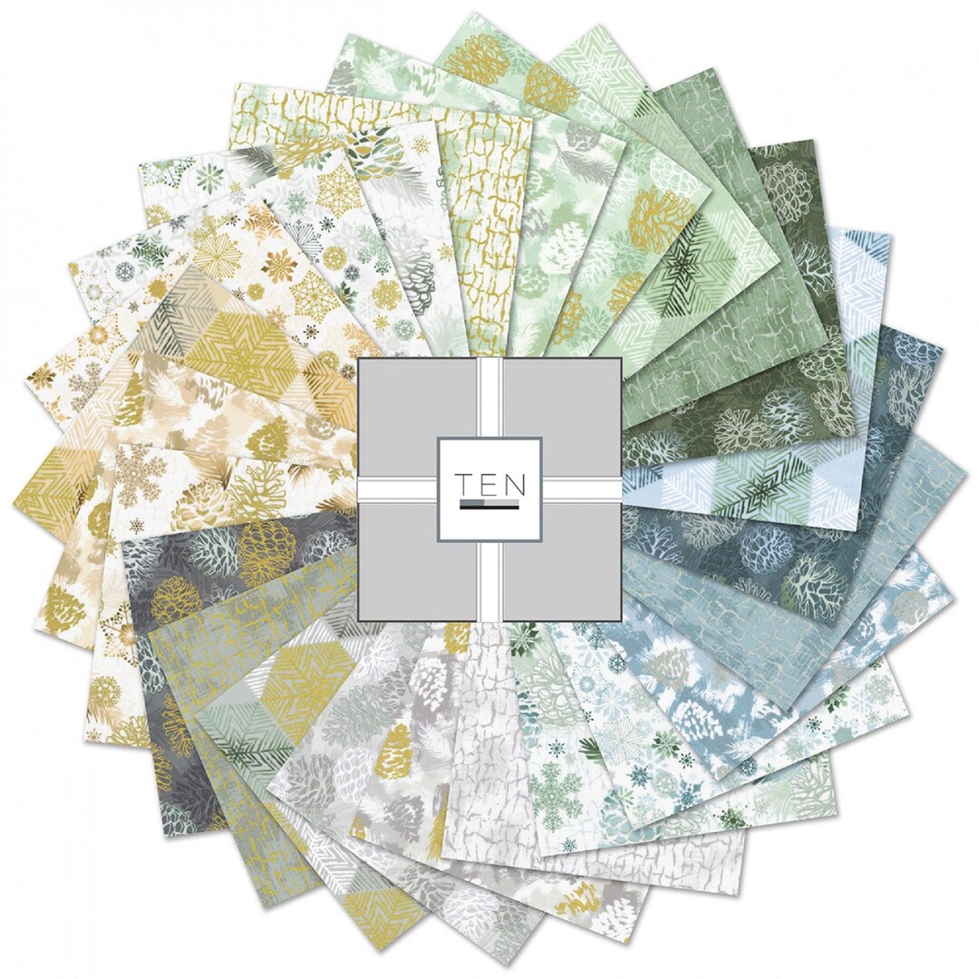 Layer Cake-"winterstone"-42-10" Squares-robert Kaufman - Etsy