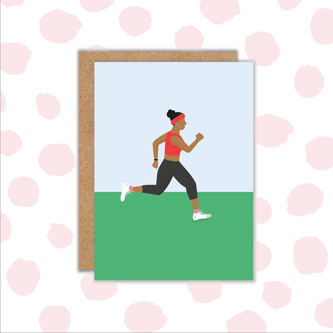 Running Birthday Card Running Card Running Card for Her - Etsy UK