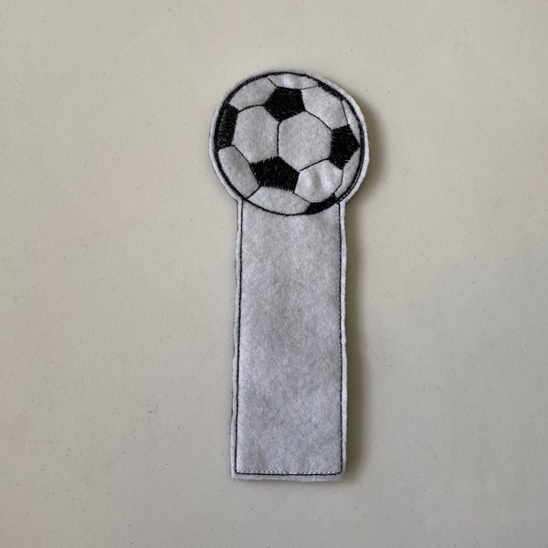 Soccer Bookmark - Etsy