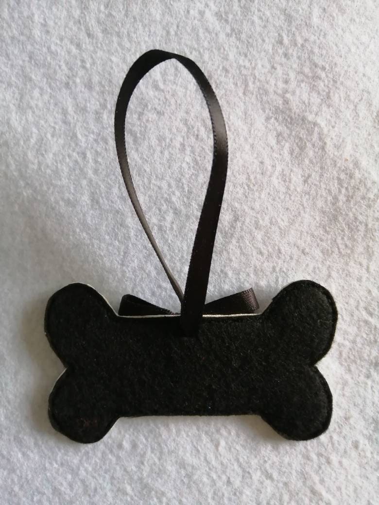 723. PERSONALISED Dog Bone Christmas Tree Hanging Ornament. - Etsy UK