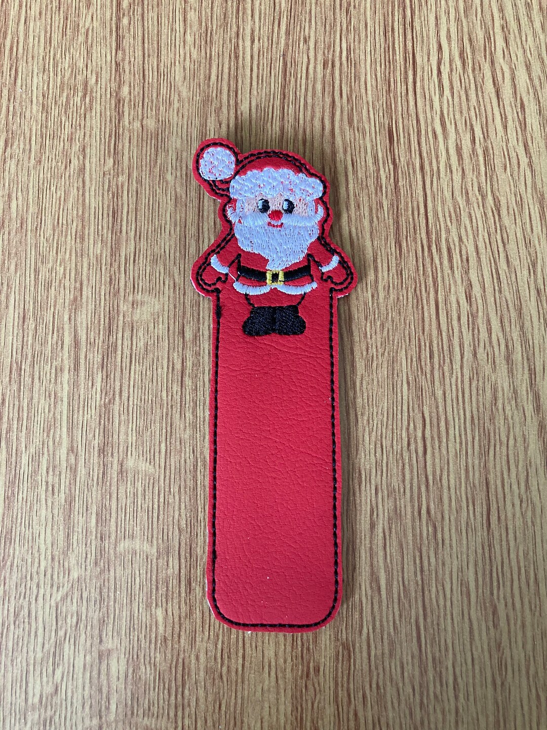 1280. Santa Bookmark. - Etsy