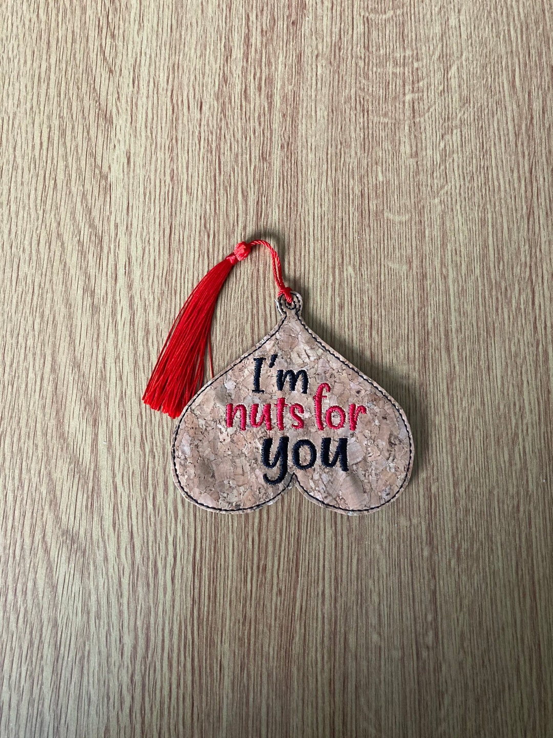 1260. Nuts for You Bookmark. - Etsy UK